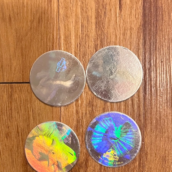 pog | Games | Vintage Jurassic Park Collectible Pogs | Poshmark